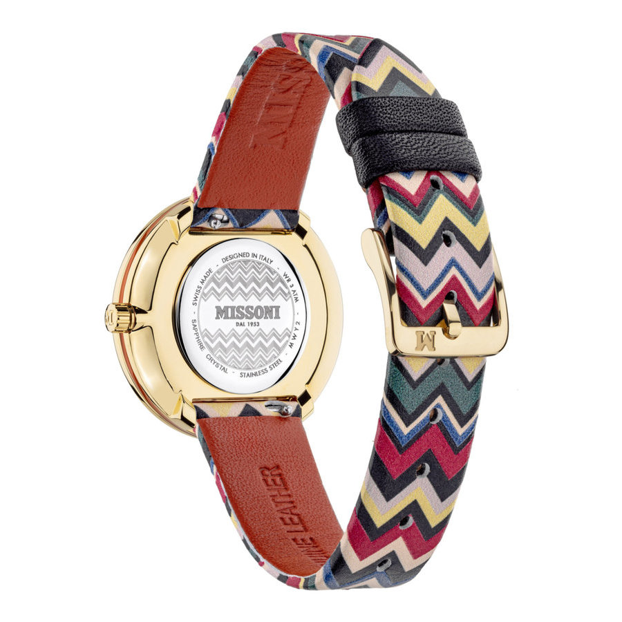 Missoni Missoni M1 Quartz Gold Dial Ladies Watch MWY200220 195072643603 ...