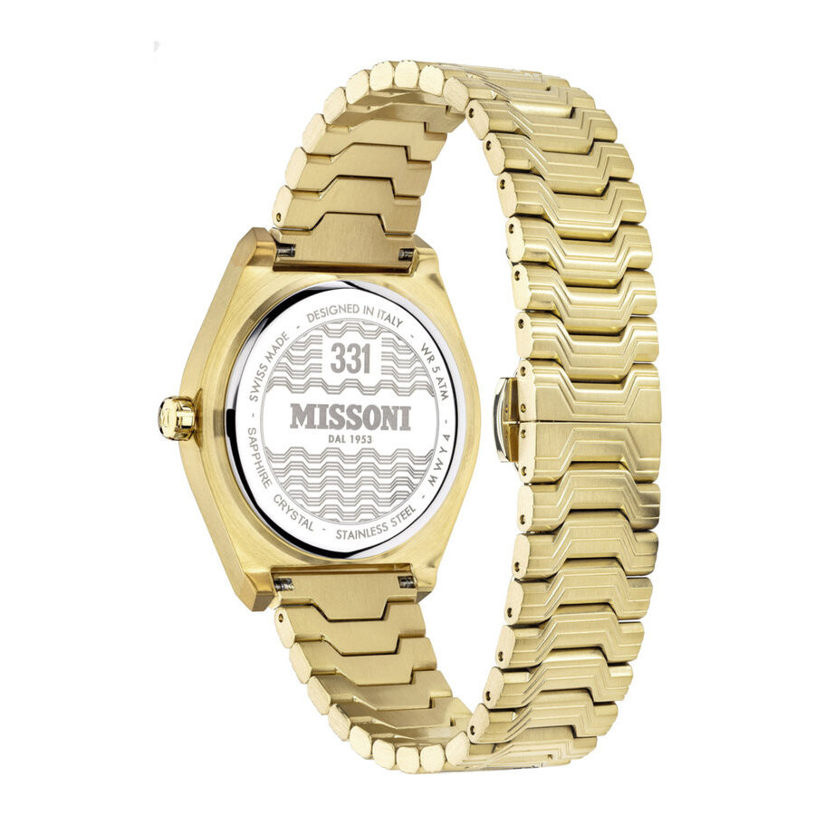 Missoni Missoni M331 Tempo Quartz Silver Dial Men's Watch MWY500620 ...