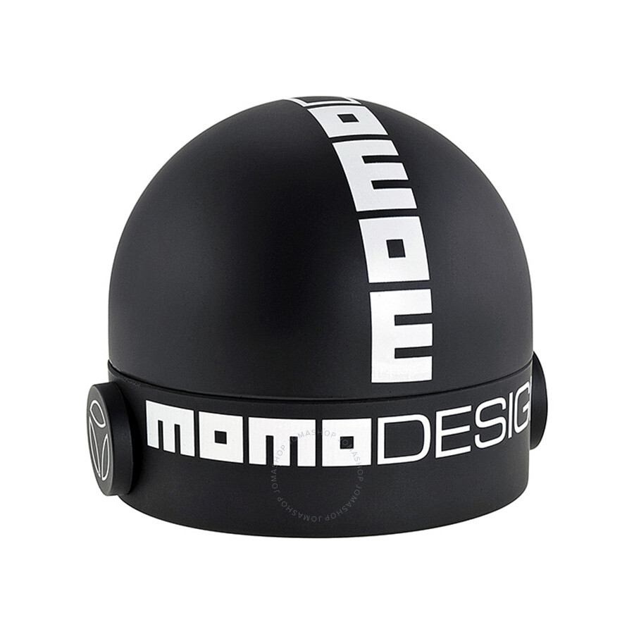 Momo Design Tempest Black and White Dial Chronograph Black Silicone Men ...