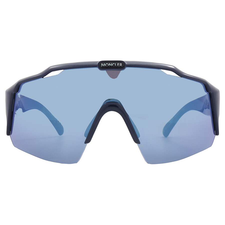 Moncler Blue Shield Men's Sunglasses ML0270-K 90X 00 889214437754 ...