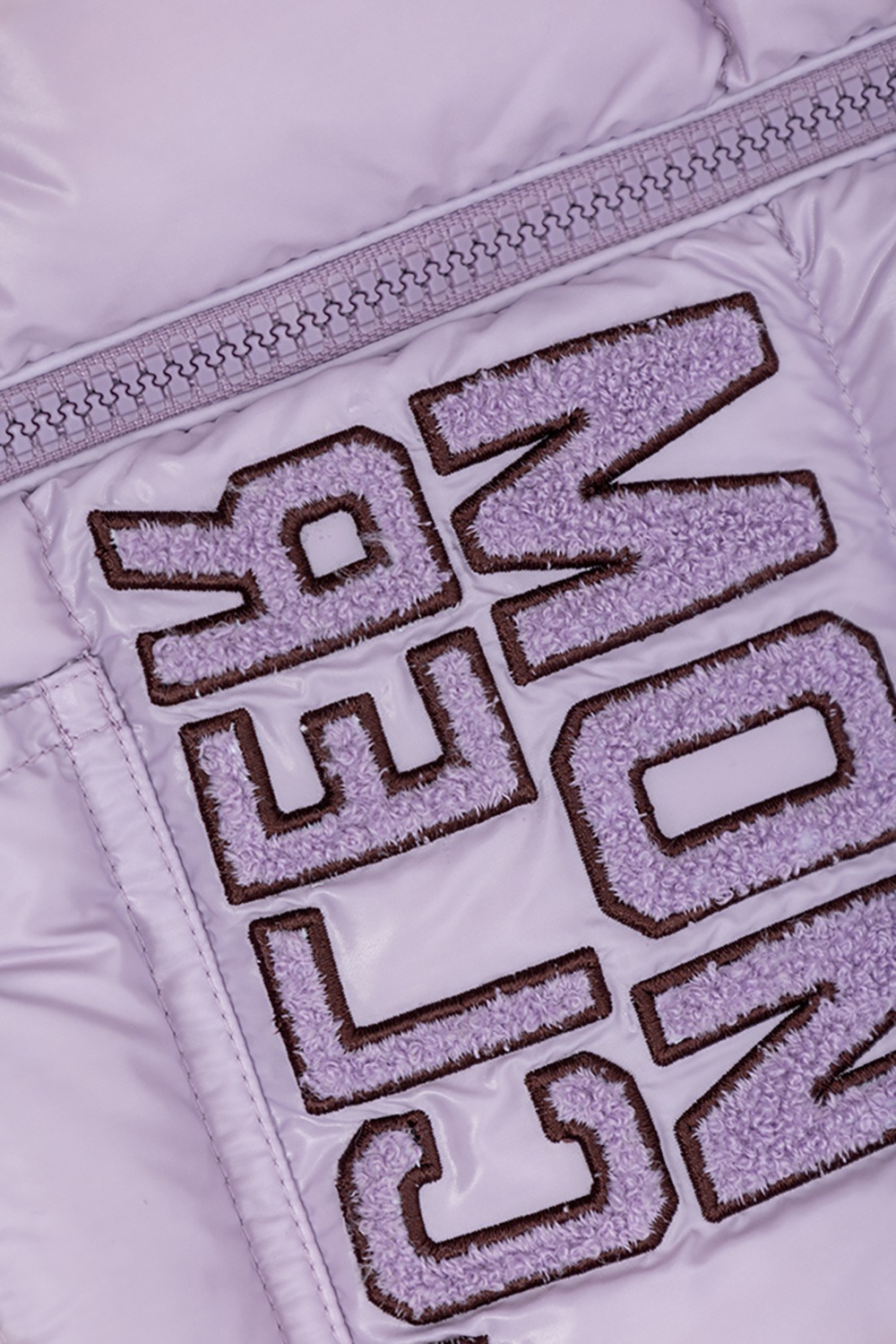 Moncler Girls Pastel Purple Abbaye Down Jacket, Size 4A H29541A00078 ...