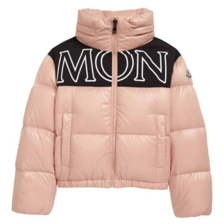 Moncler Girls Pink Gers Quilted Down Jacket, Size 4A H29541A00098-68950 ...