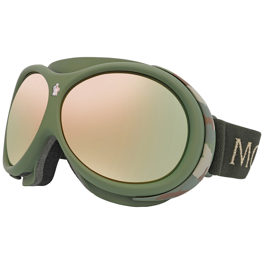 Moncler Grey Mirror Mask Unisex Sunglasses ML0130 97C 89 889214248558 ...