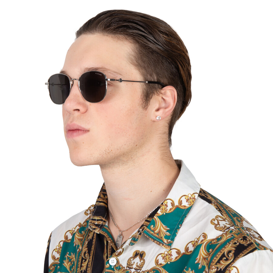 Moncler Grey Round Unisex Sunglasses ML0181-D 16D 55 889214202932 ...