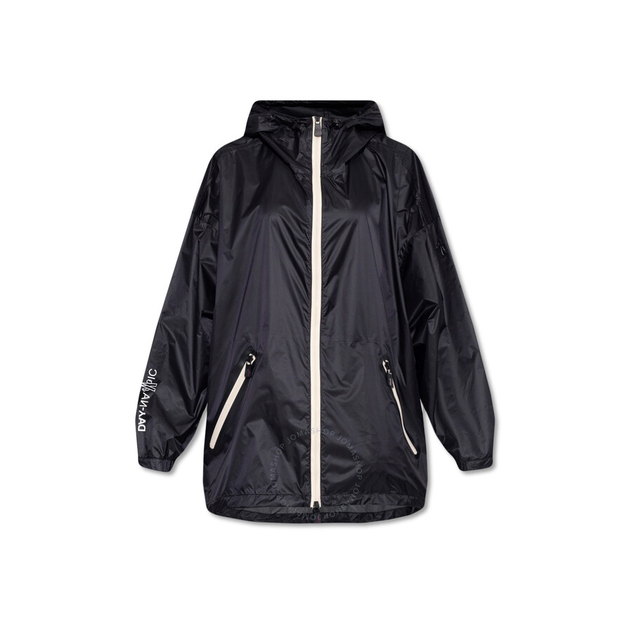 Moncler Ladies Black Blavy Lightweight Hooded Jacket, Brand Size 0 (X ...