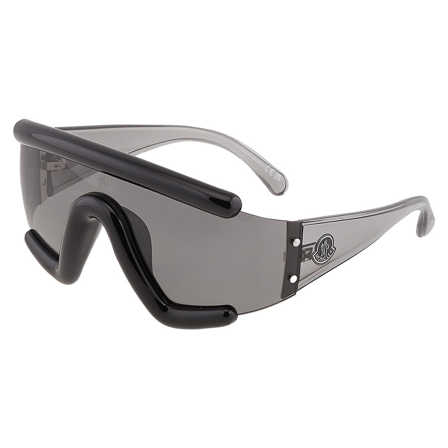 Moncler Lancer Smoke Shield Unisex Sunglasses ML0253 01A 00 ...