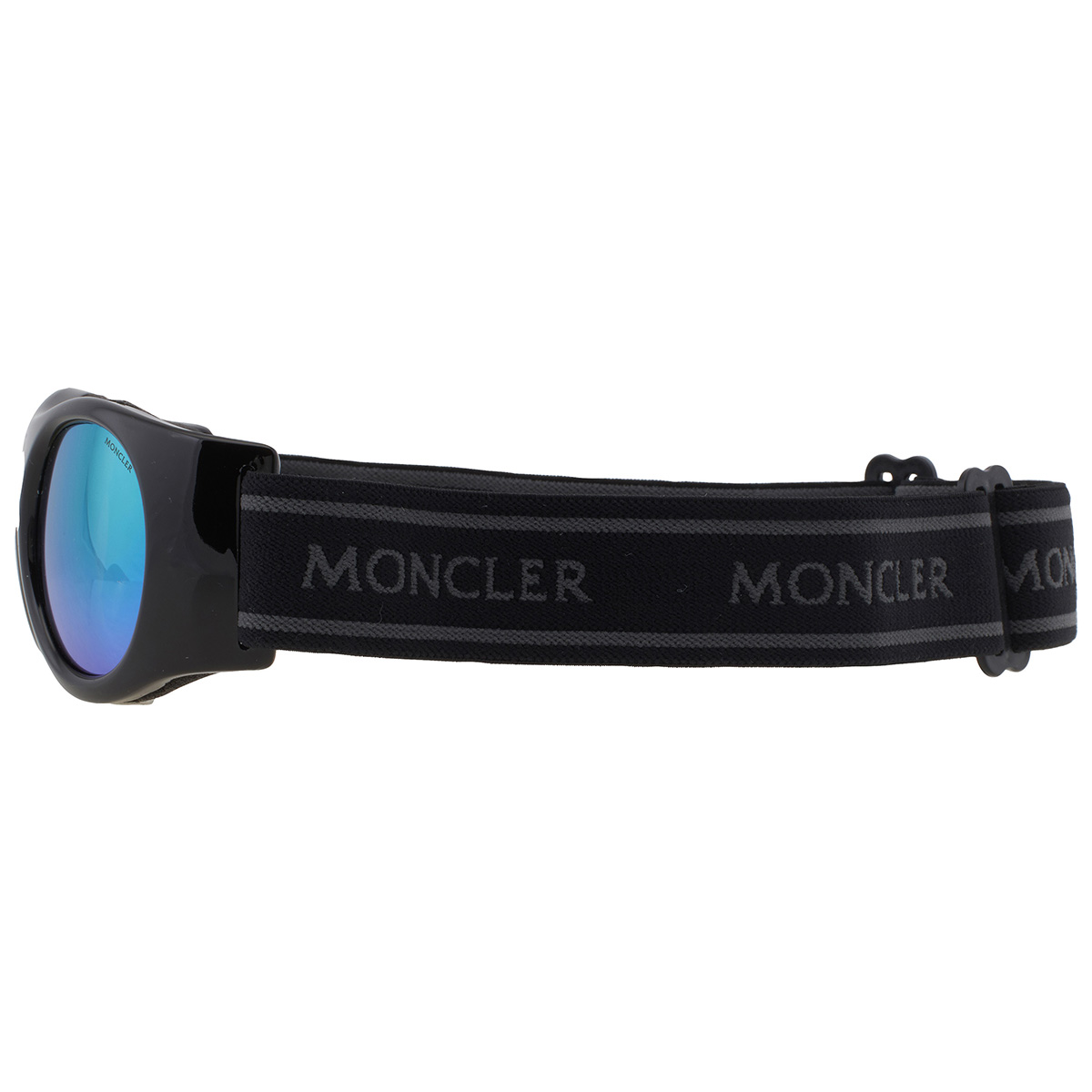 Moncler Mask Blue Emerald Gold Mirror Goggles Unisex Sunglasses ML0051 ...