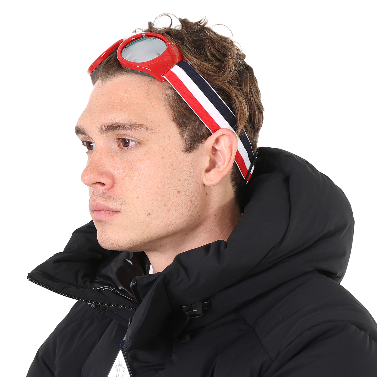 Moncler Mask Smoke Mirror Goggles Unisex Sunglasses ML0051 68C 55 ...