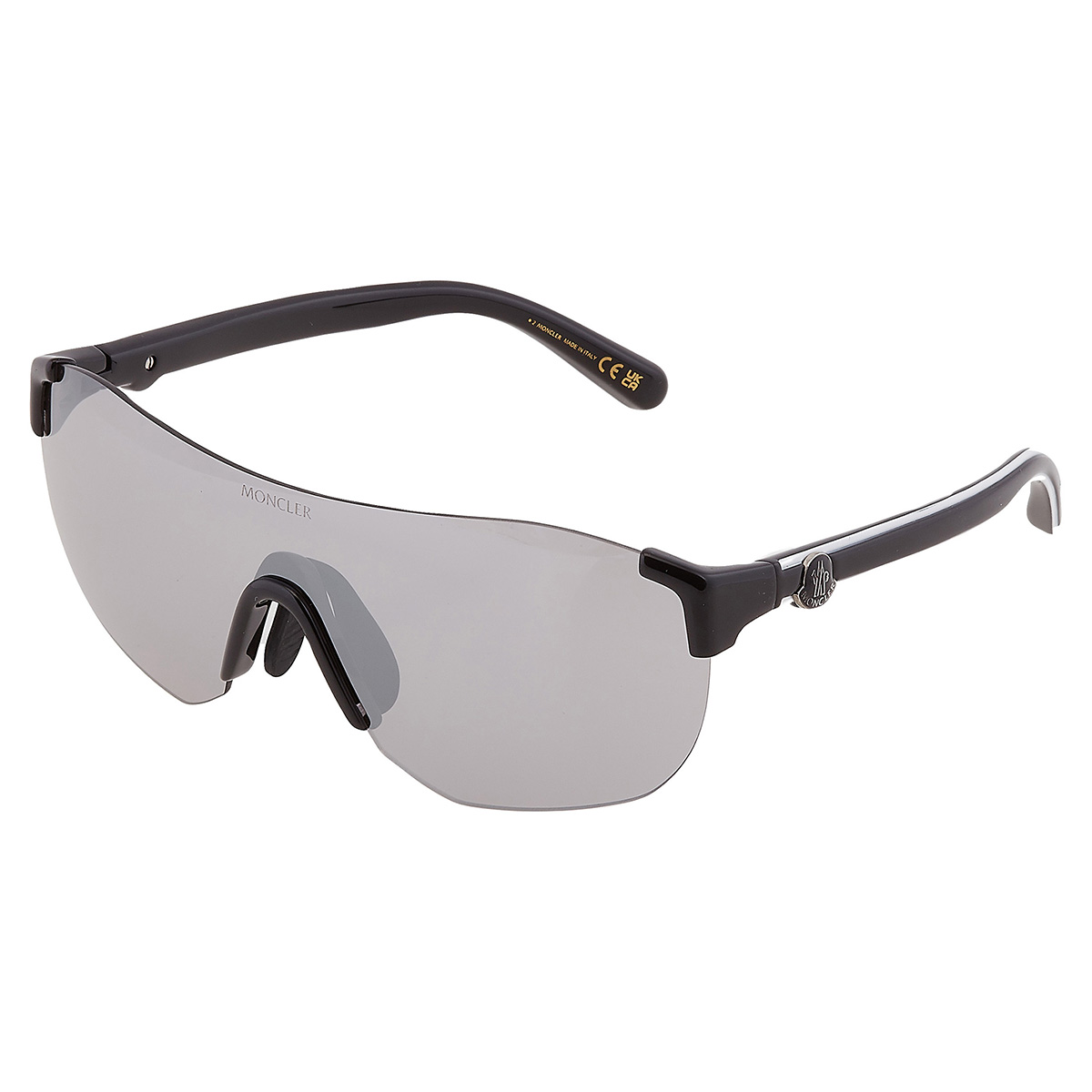 Moncler Smoke Mirrored Shield Men's Sunglasses ML0272-K 01C 00 ...