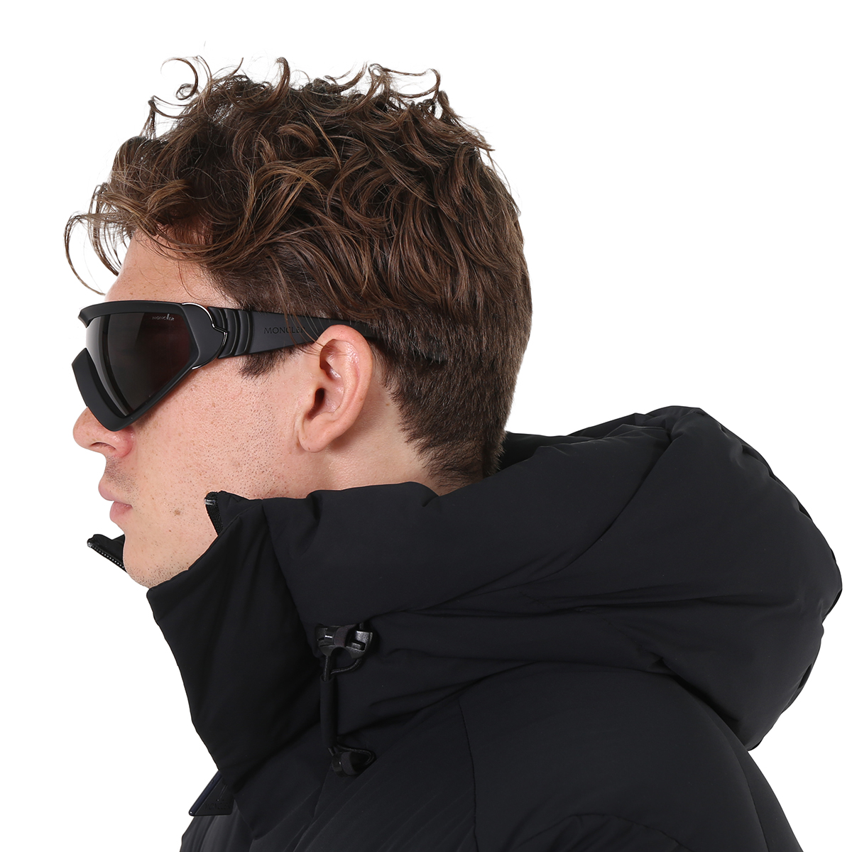 Moncler Wrapid Smoke Wrap Men's Sunglasses ML0249 02A 00 889214387394 ...
