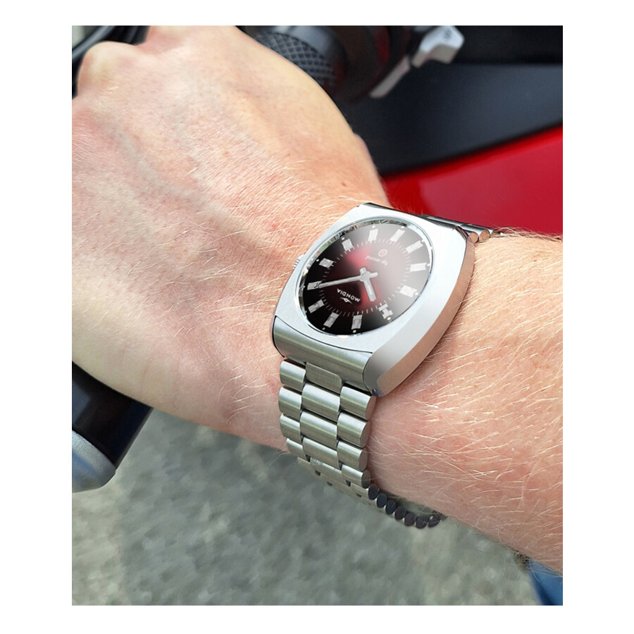 Mondia History - Top Second Automatic Red Dial Men's Watch MH-004-SS-RD ...