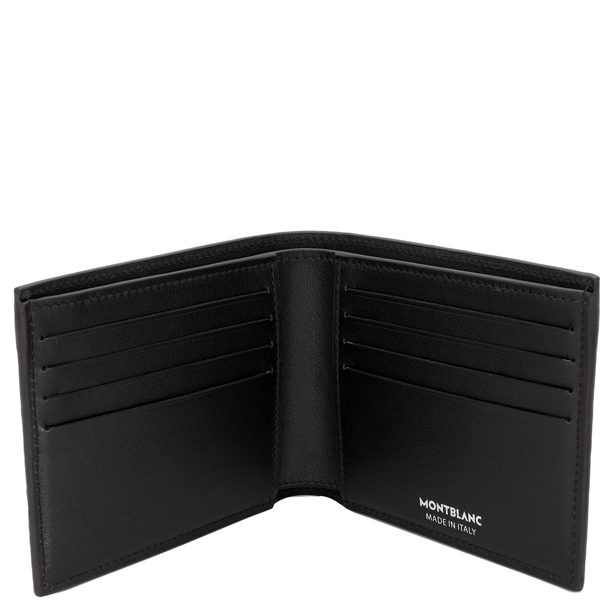Montblanc Black Leather M_Gram 4810 Wallet 128638 4062037059228 ...