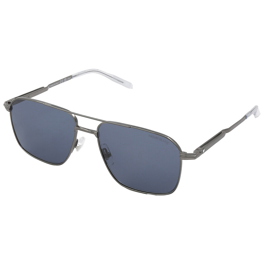 Montblanc Blue Navigator Men's Sunglasses MB0278S 003 56 889652422060 ...