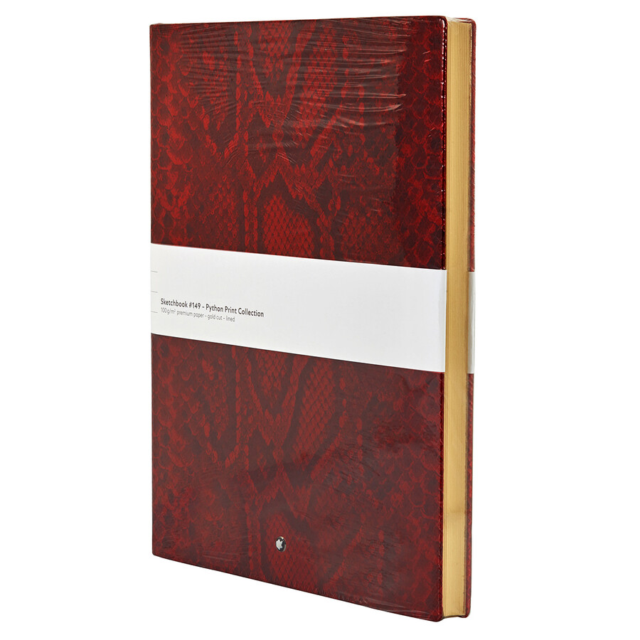 Montblanc Cayenne Mock Python Print #149 Fine Stationery Lined Notebook ...