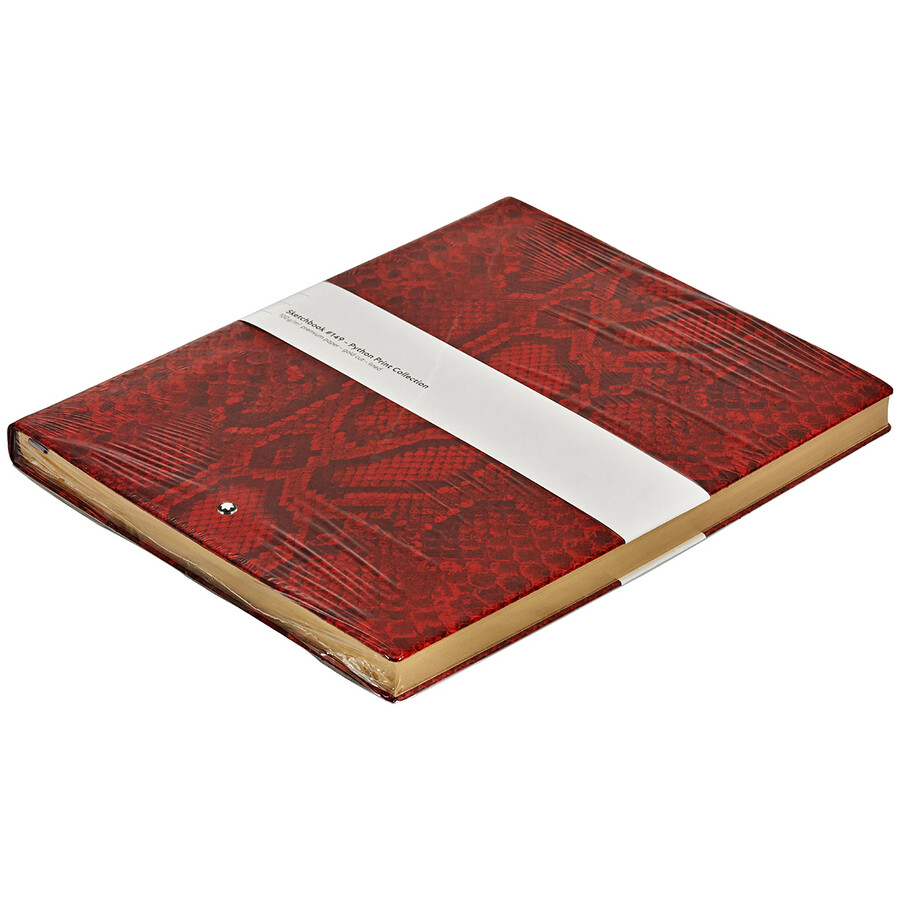 Montblanc Cayenne Mock Python Print #149 Fine Stationery Lined Notebook ...