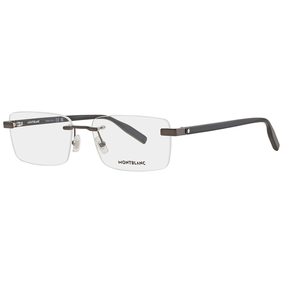 Montblanc Demo Rectangular Men's Eyeglasses MB0055O 005 59 889652259994 ...