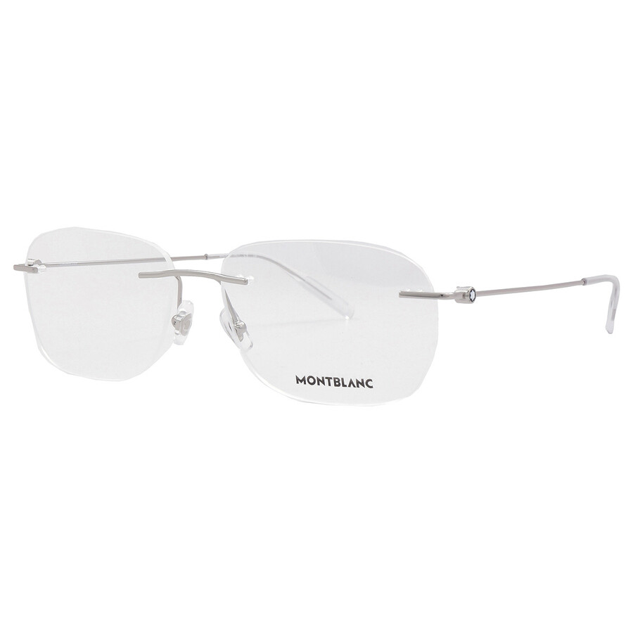 Montblanc Demo Rectangular Men's Eyeglasses MB0075O 003 56 889652249780 ...