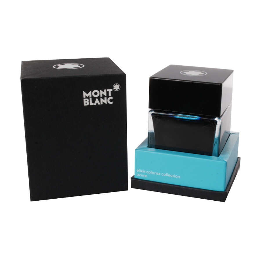 Montblanc Elixir Colorist Collection Azure Ink Bottle 50 ml 116544 ...