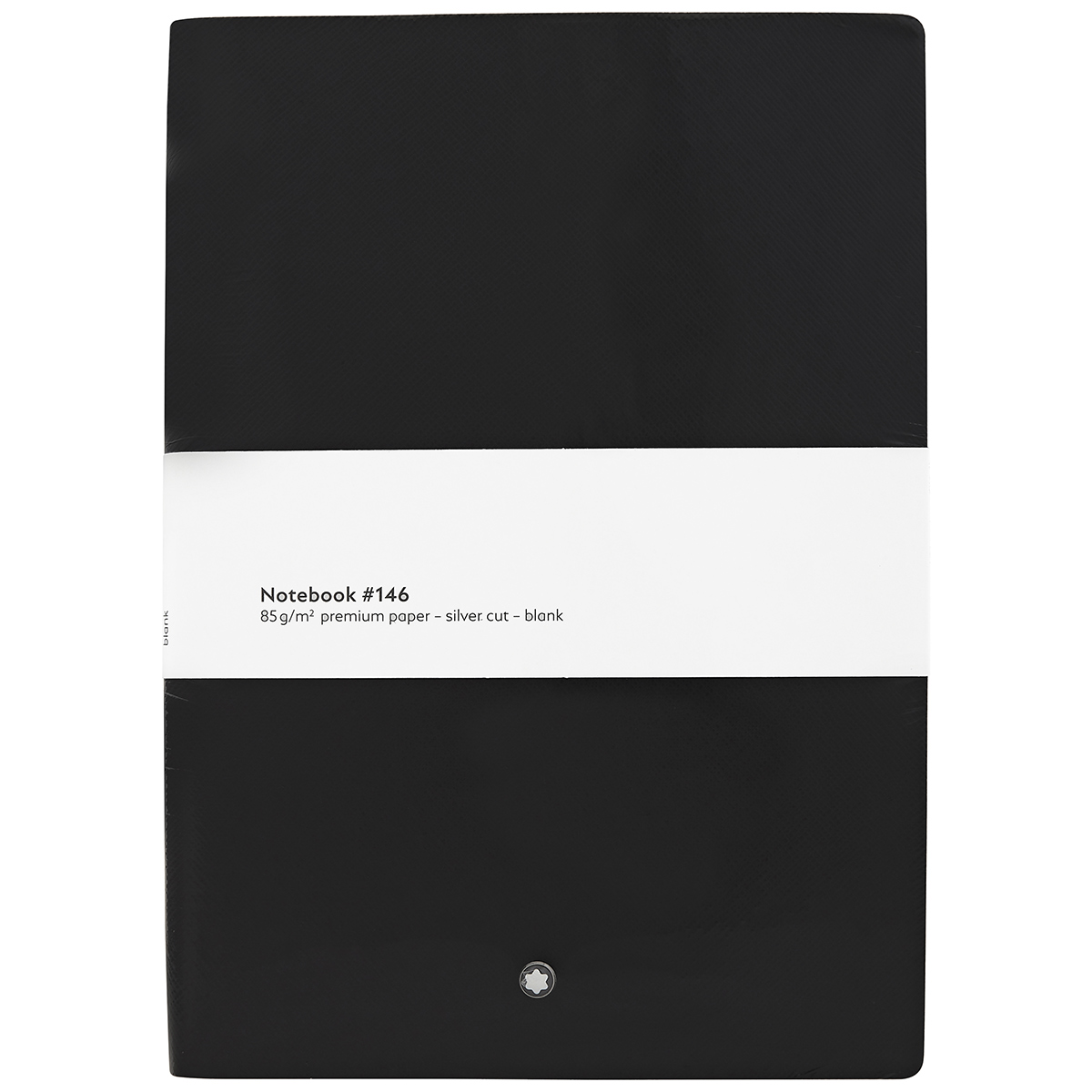 Montblanc Fine Stationery Notebook No.146 In Black 116401 4017941844262 ...