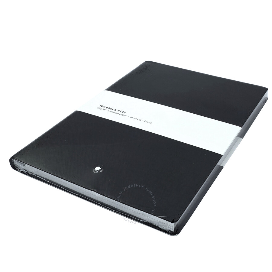 Montblanc Fine Stationery Notebook No.146 In Black 116401 4017941844262 ...
