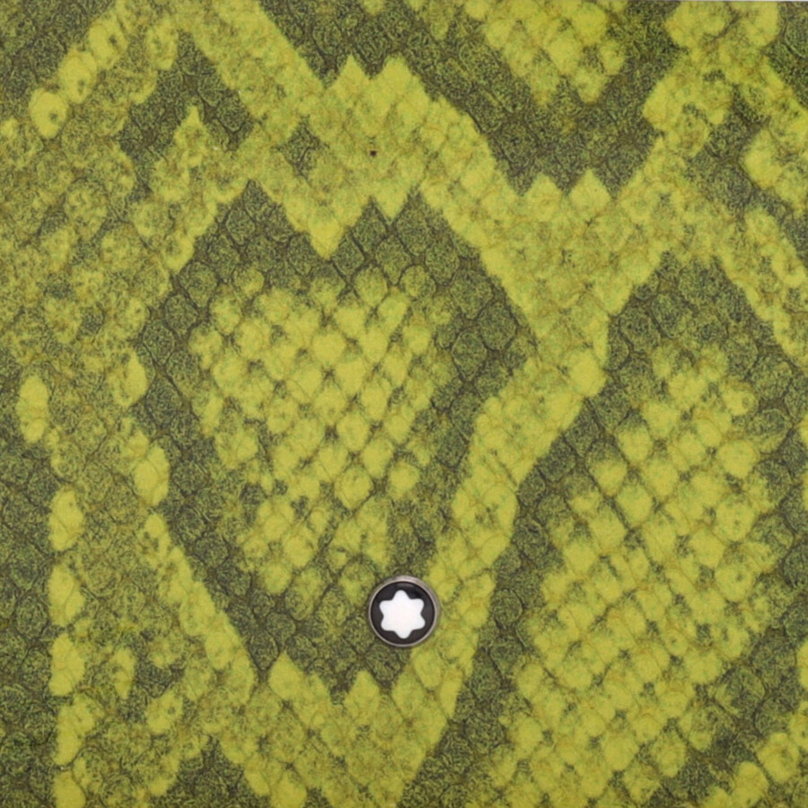 Montblanc Green Python Print 146 Notebook 119646 4017941938442 - Jomashop