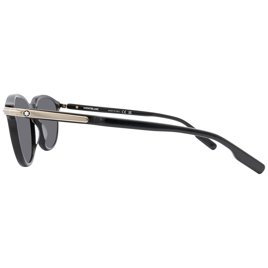 Montblanc Grey Oval Men's Sunglasses MB0276S 001 52 889652421926 ...