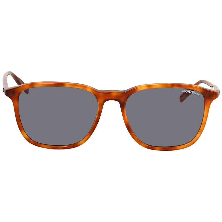 Montblanc Grey Square Men's Sunglasses MB0082S 003 53 889652279763 ...