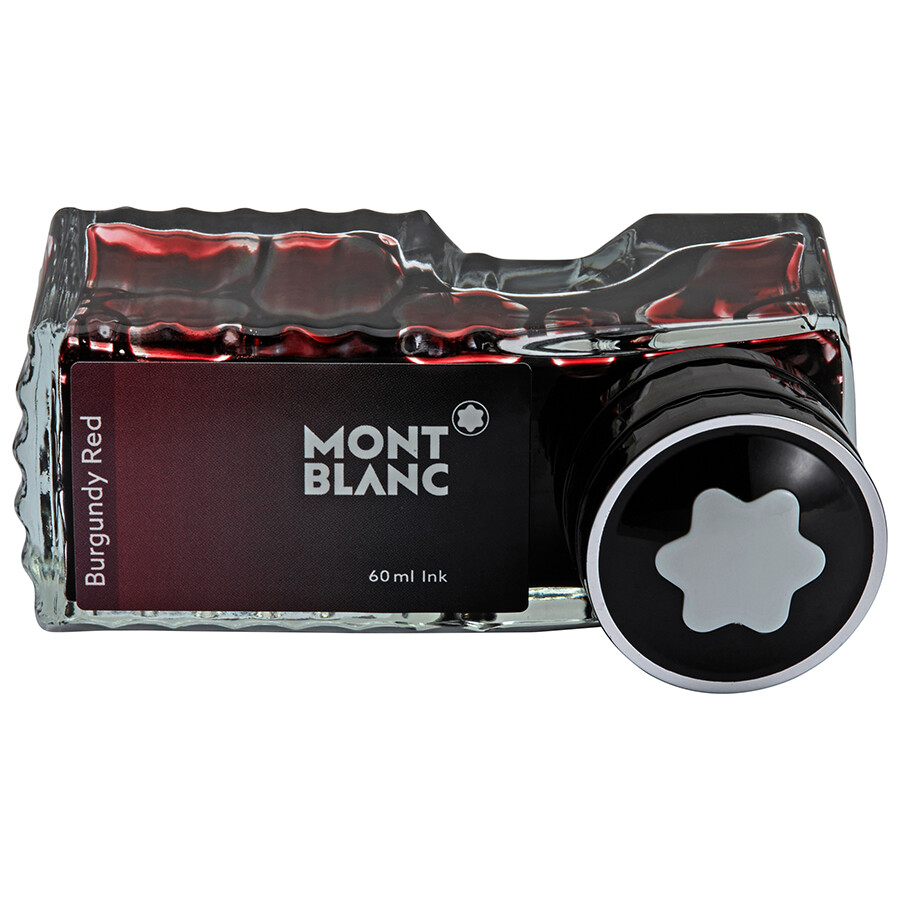 Montblanc Ink Bottle - Burgundy Red 105198 4017941557926 - Fine Pens ...