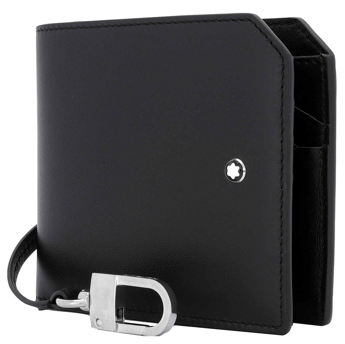 Montblanc Meisterstuck Black Leather Selection Soft Wallet 6cc 129699 ...