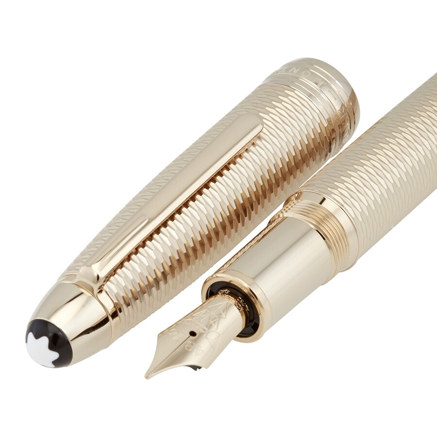 Montblanc Meisterstuck Geometry Solitaire Champagne Gold LeGrand ...