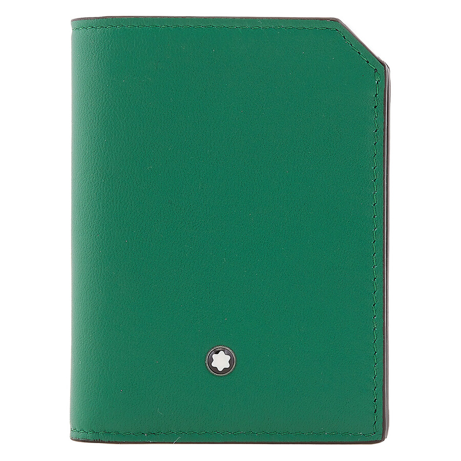 Montblanc Meisterstuck Scottish Green Selection Soft Mini Wallet 4cc ...