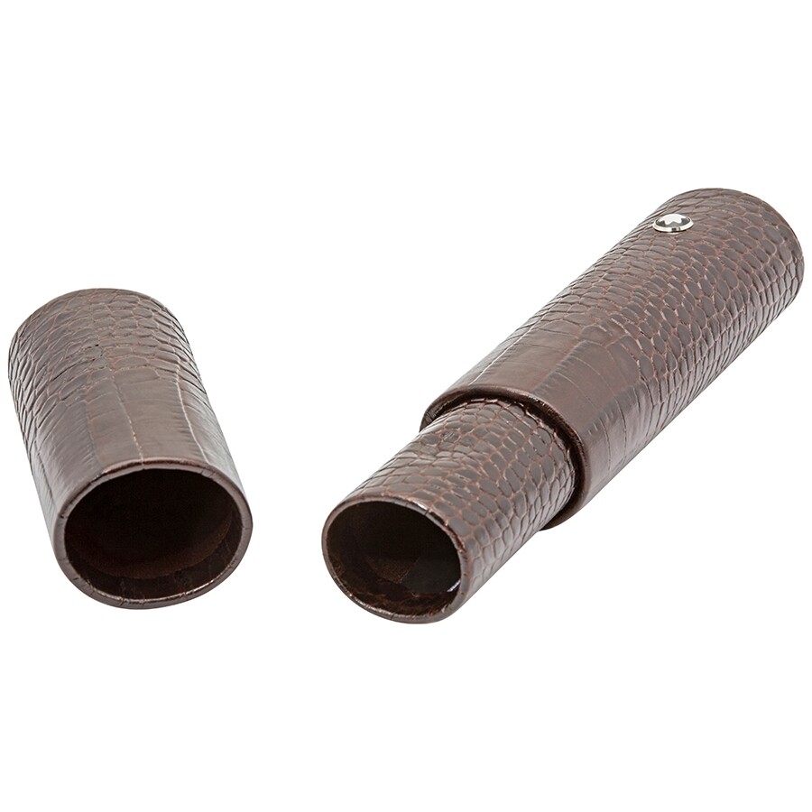 Montblanc Meisterstuck Selection Singular Pen Pouch- Chocolate 107400 ...