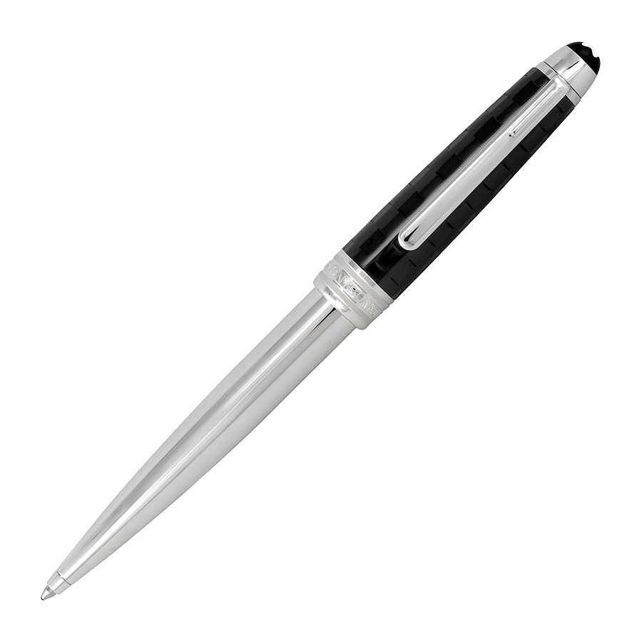 Montblanc Meisterstuck Solitaire Ceramic Black Prisma Ballpoint Pen ...