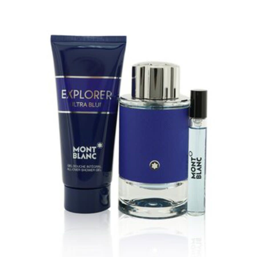 Montblanc Men's Explorer Ultra Blue EDP Body Spray 3.4 oz Fragrances ...