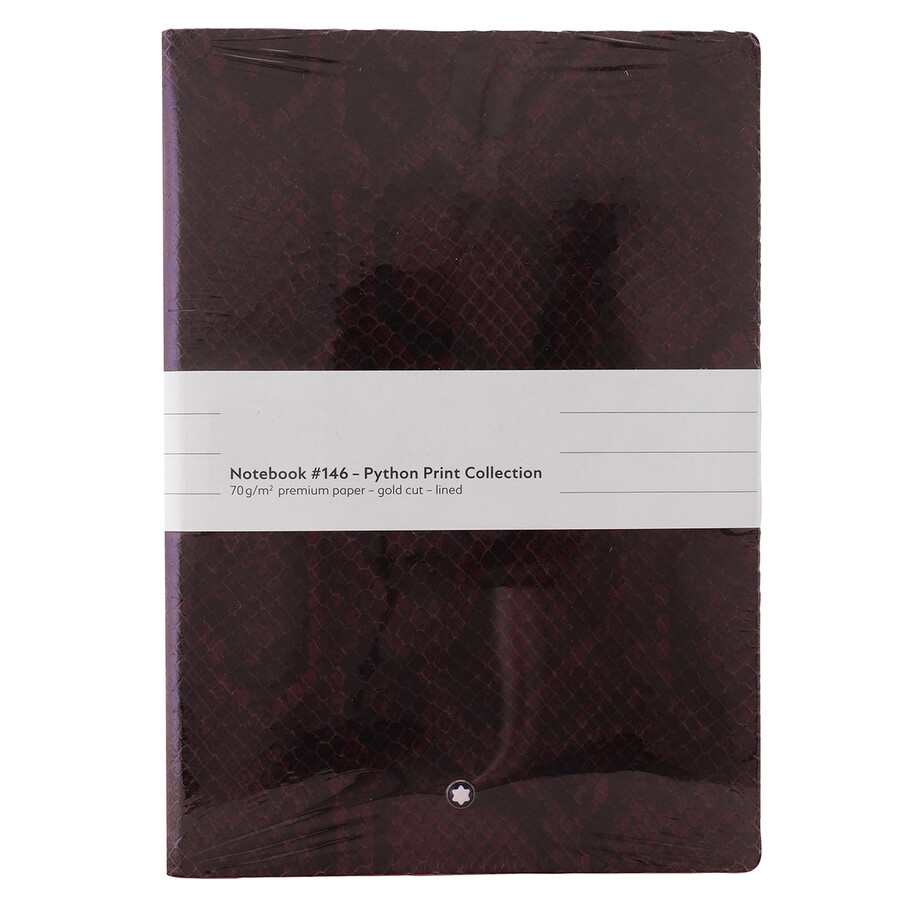 Montblanc Pyhton Print Notebook No.146 119549 4017941935908 - Jomashop