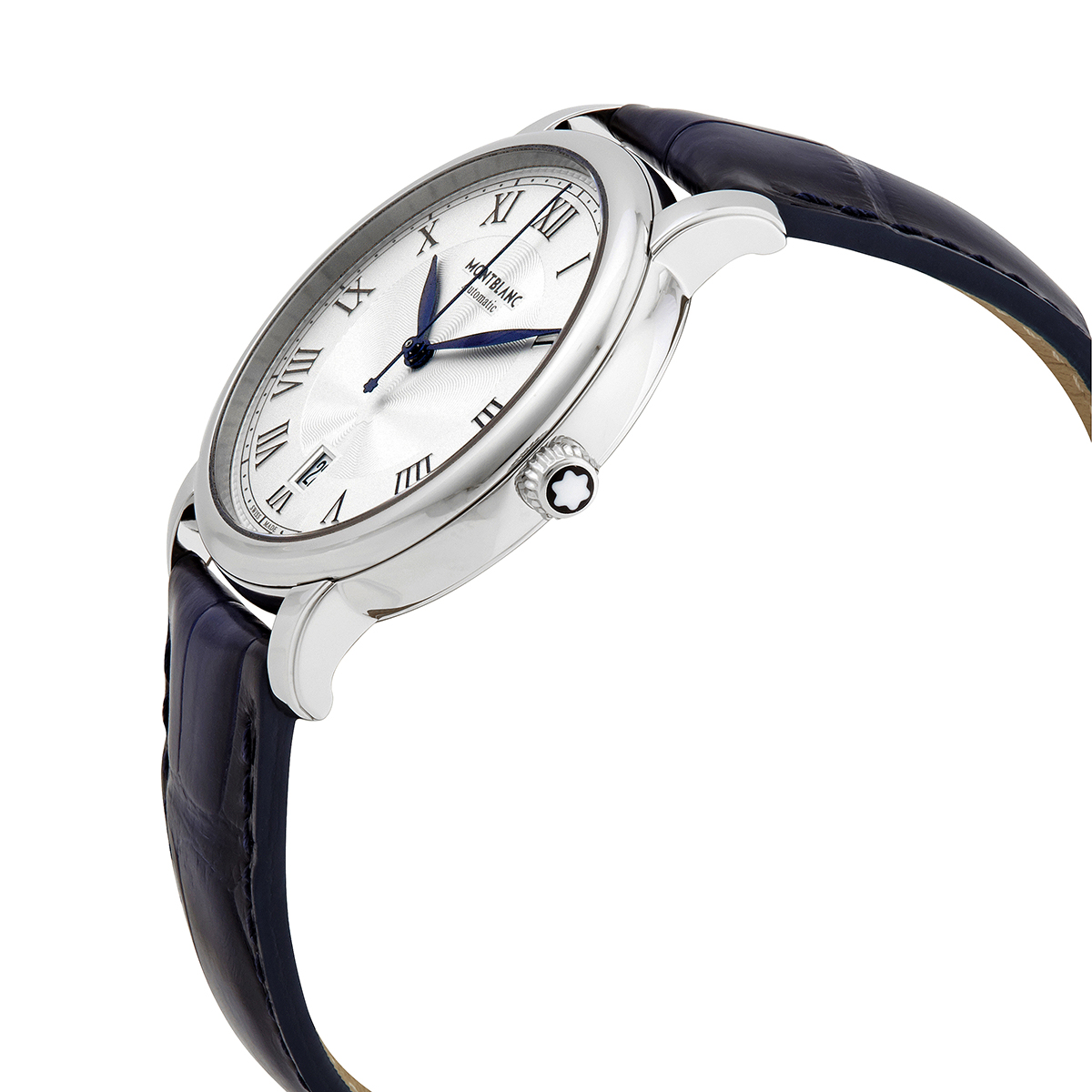 Montblanc Star Legacy Automatic Silver White Dial Men's Watch 124341 ...