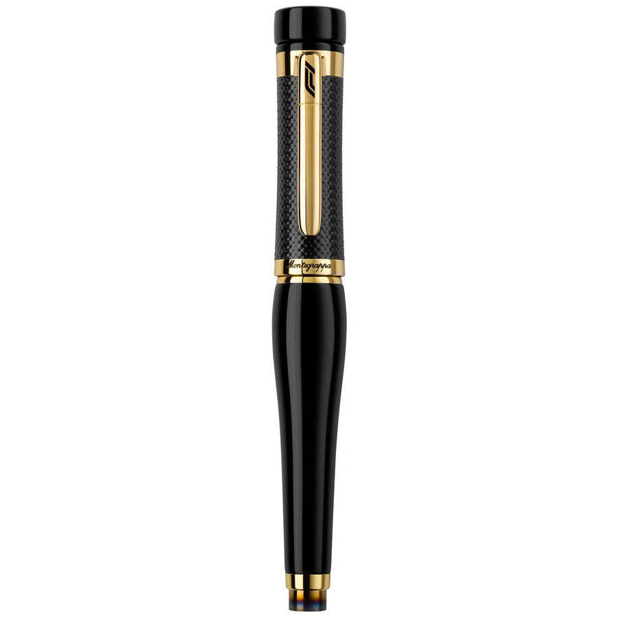 Montegrappa F1 Speed Podium Black Extra Fine Nib Yellow Gold/Black ...