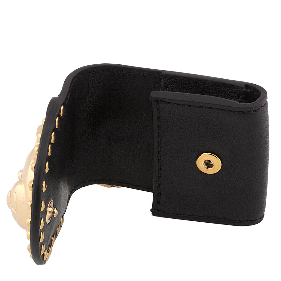 Moschino Black Studded Teddy Airpods Case A8504-8008-0555 667111178297 ...