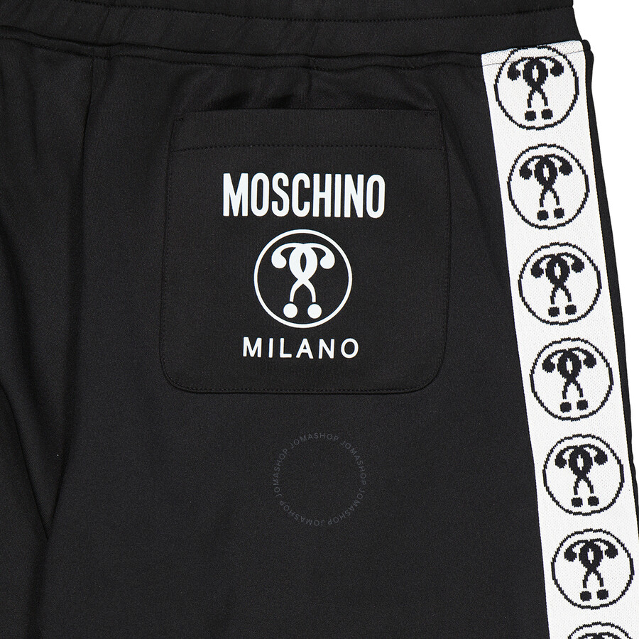 Moschino Men's Question Mark Logo Band Track Pants, Brand Size 50 (US ...