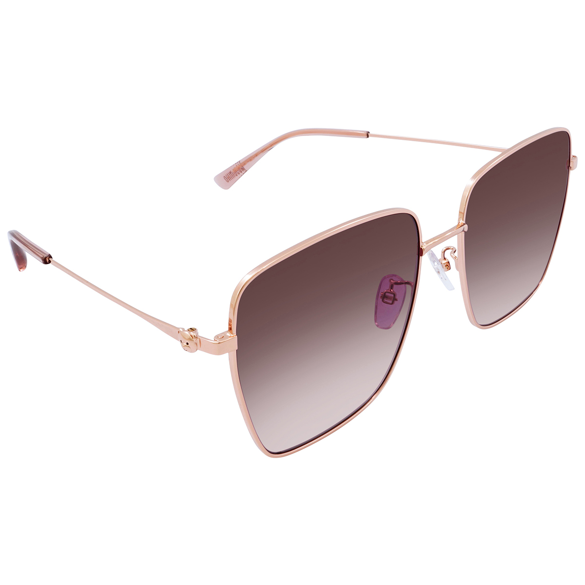 Moschino Pink Gradient Square Ladies Sunglasses MOS072/G/S 0DDB/3X 59 ...