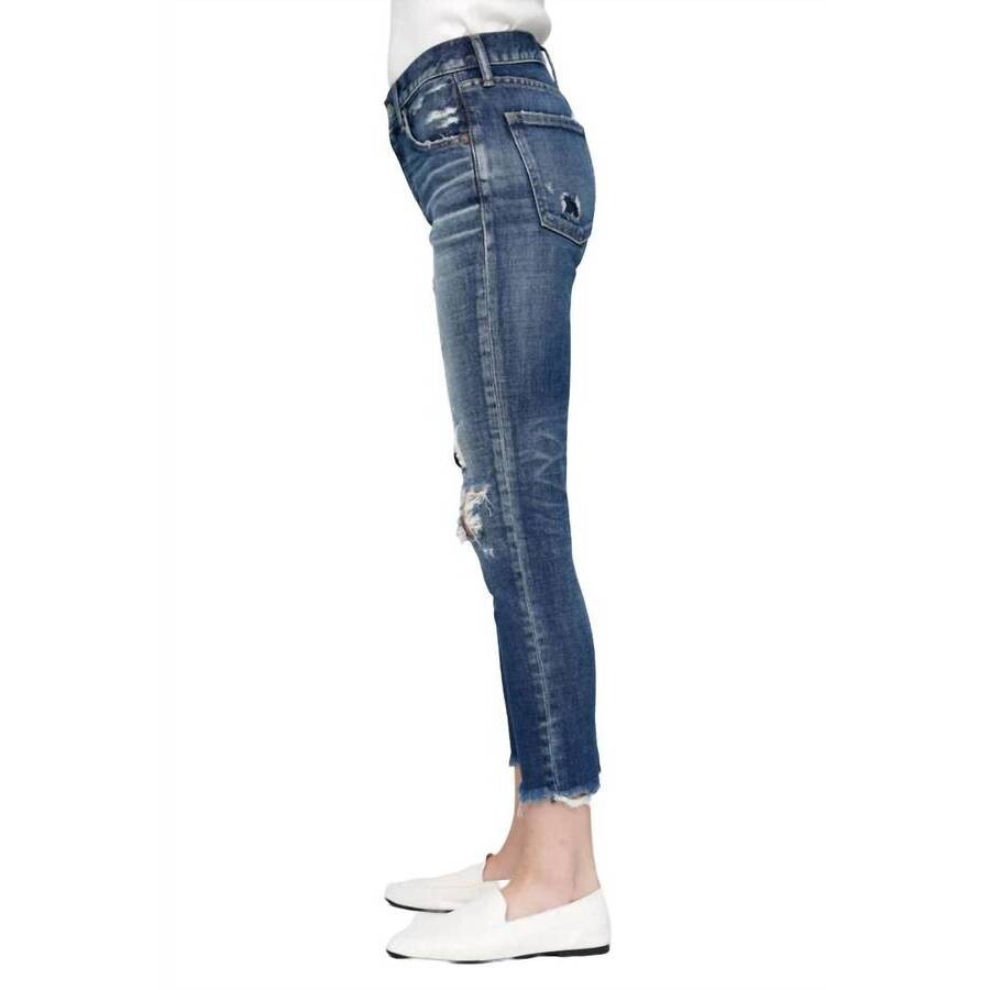 Moussy Ladies Ingraham Skinny Jean Dark Blue, Size 26 64417-Dark Blue ...