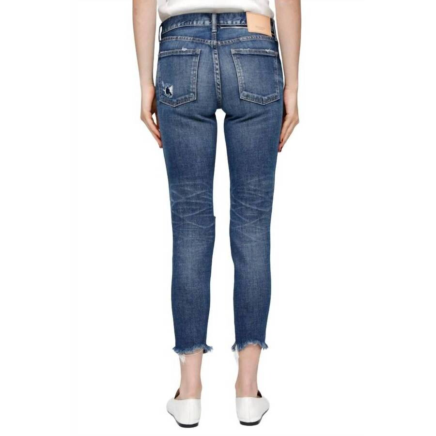 Moussy Ladies Ingraham Skinny Jean Dark Blue, Size 26 64417-Dark Blue ...
