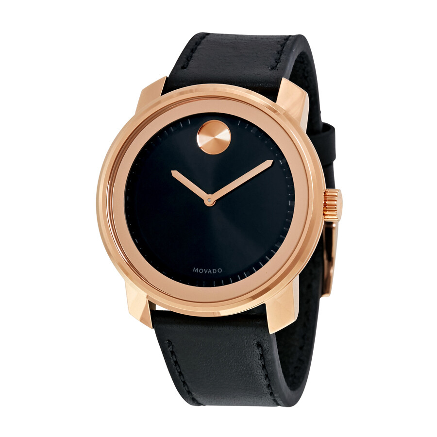 Movado Bold Black Dial Men's Watch 3600376 885997196857 - Watches, Bold ...