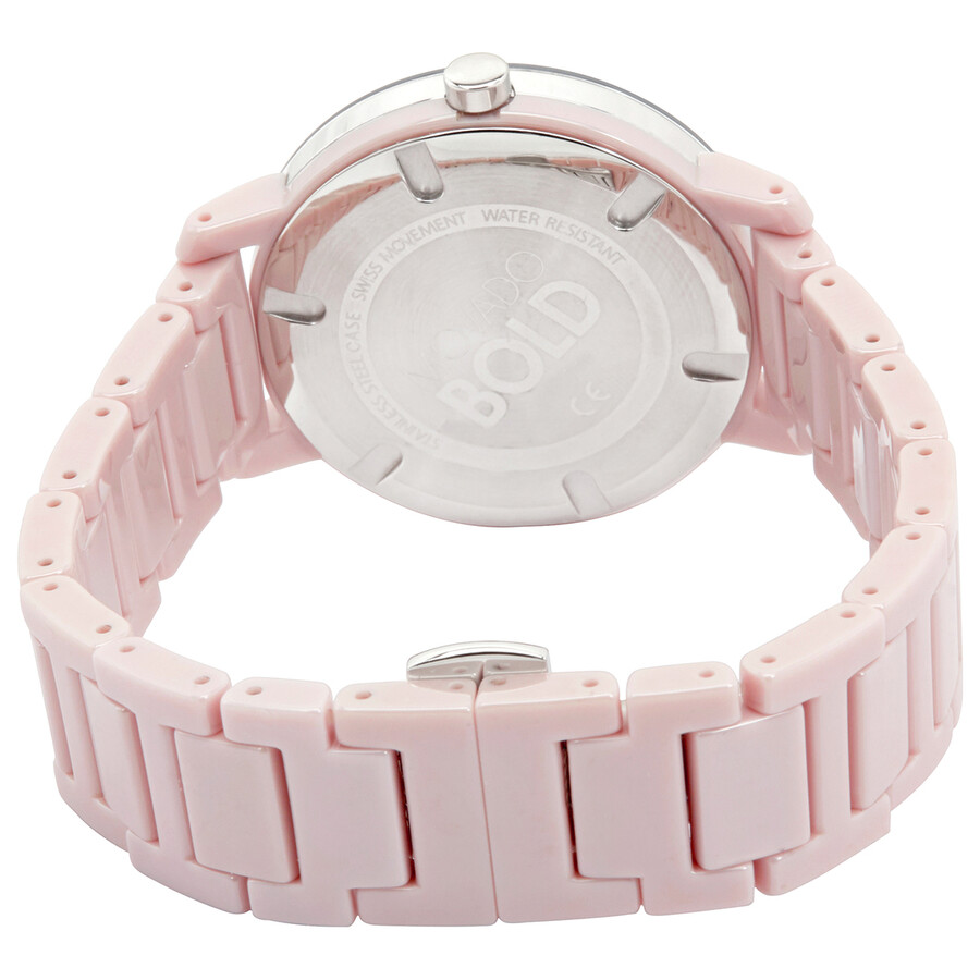 Movado BOLD Evolution Quartz Blush Dial Ladies Watch 3600709 - Watches ...