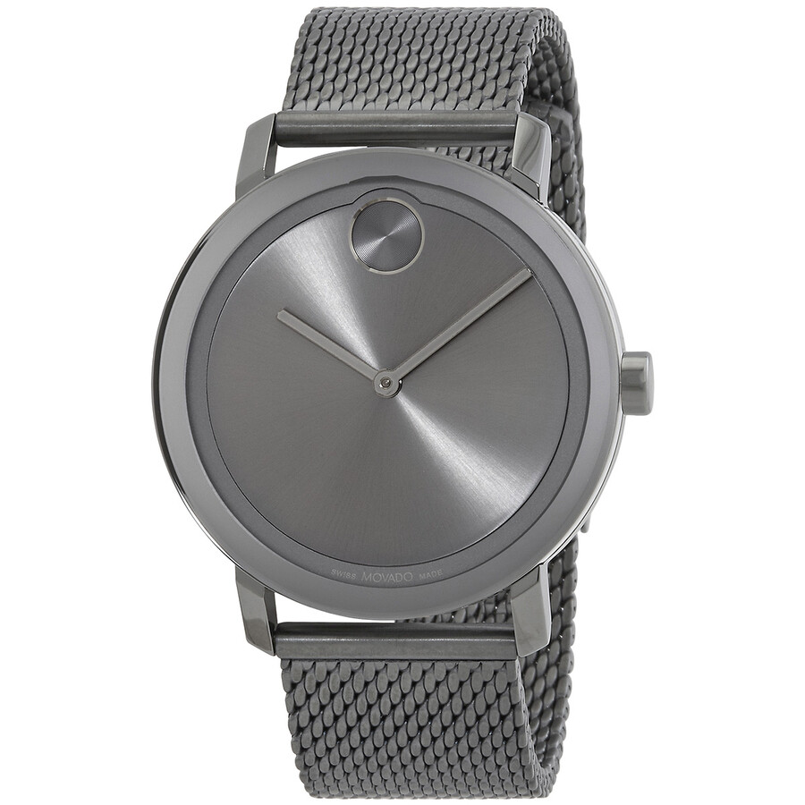 Movado Bold Evolution Quartz Grey Dial Men's Watch 3600902 885997459532 - Watches, Bold ...