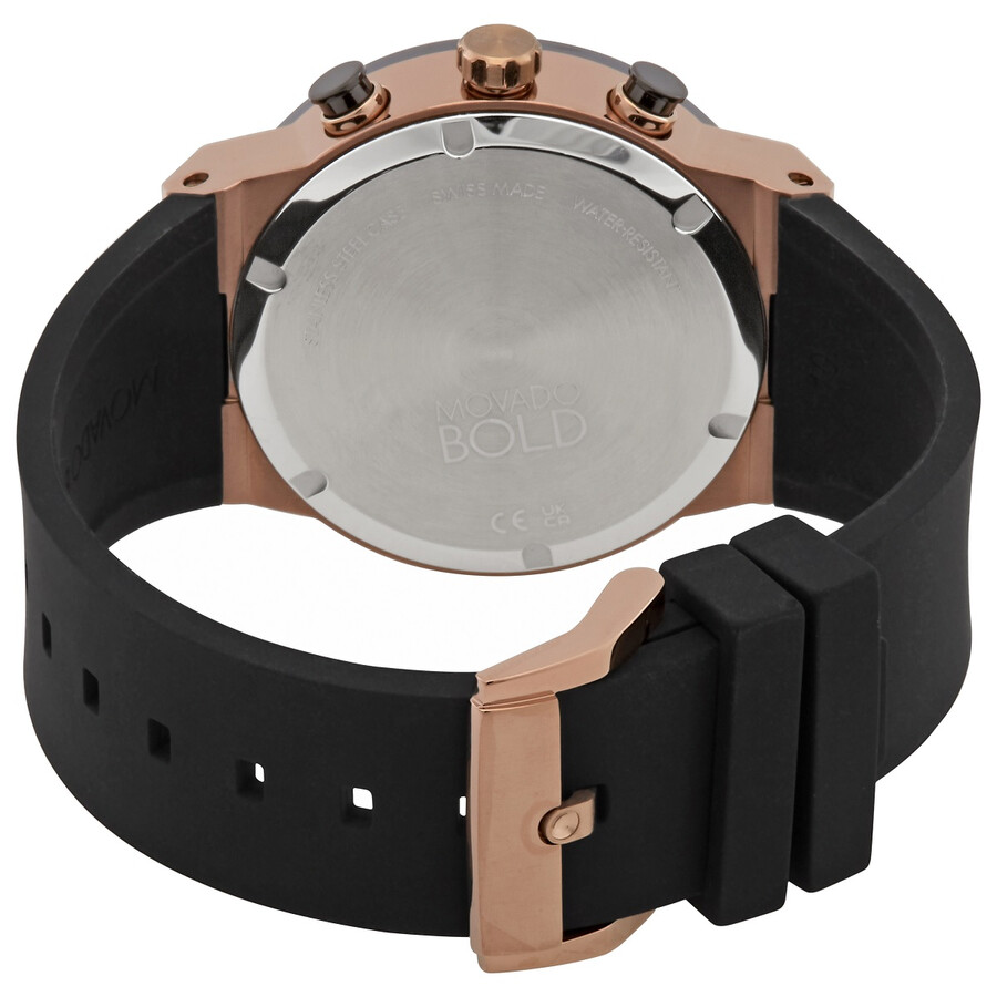 Movado Bold Fusion Chronograph Bronze Dial Quartz Men's Watch 3600854 ...