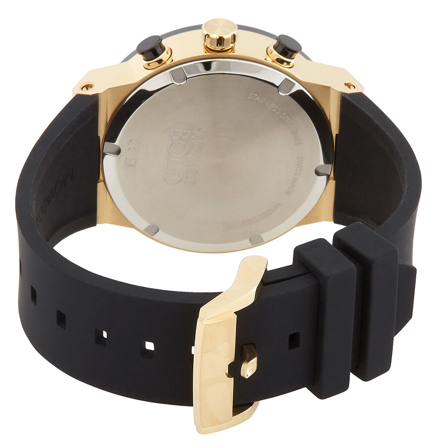 Movado Bold Fusion Chronograph Quartz Black Dial Men's Watch 3600855 ...
