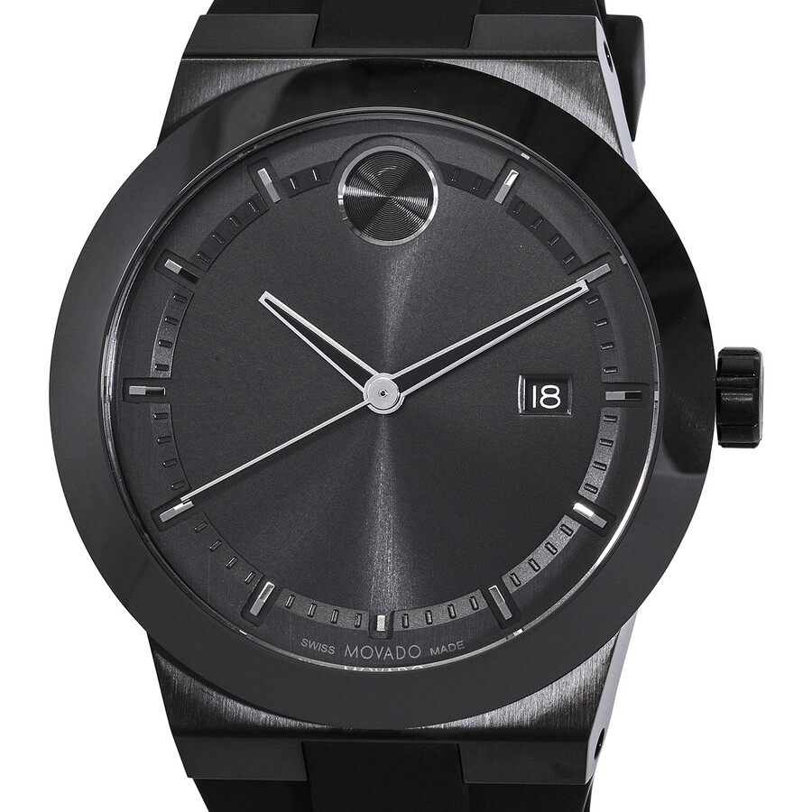 Movado Bold Fusion Quartz Black Dial Men's Watch 3600849 885997455343 ...