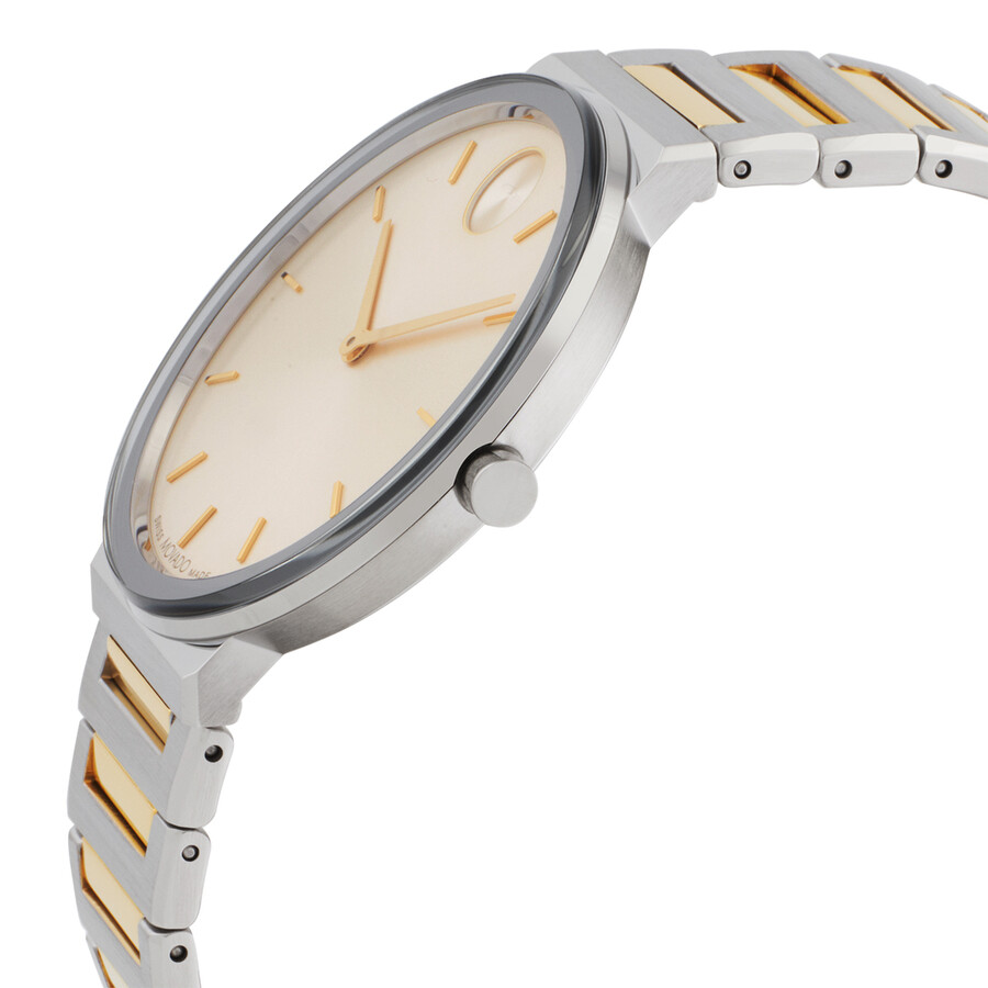 Movado Bold Horizon Quartz Taupe Dial Unisex Watch 3601075 885997483858 ...