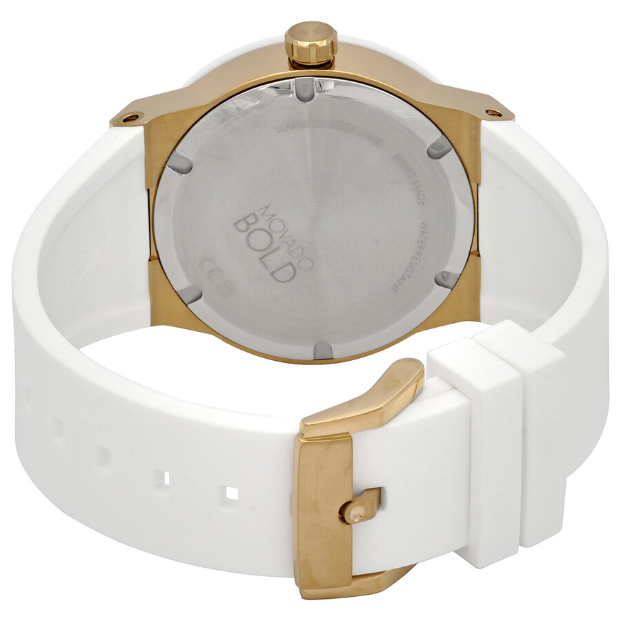 Movado Bold Quartz White Dial Men's Watch 3600899 - Watches, Bold ...